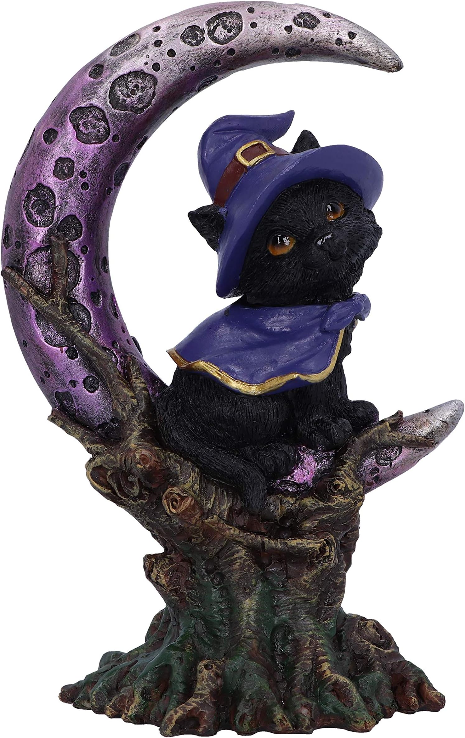 Nemesis Nowgrimalkin Witches Familiar Black Cat And Crescent Moon ...