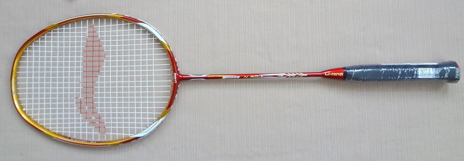 Amazon.com : Li-Ning Woods N90 II Badminton Racquet (S3: 3-3/8in ...