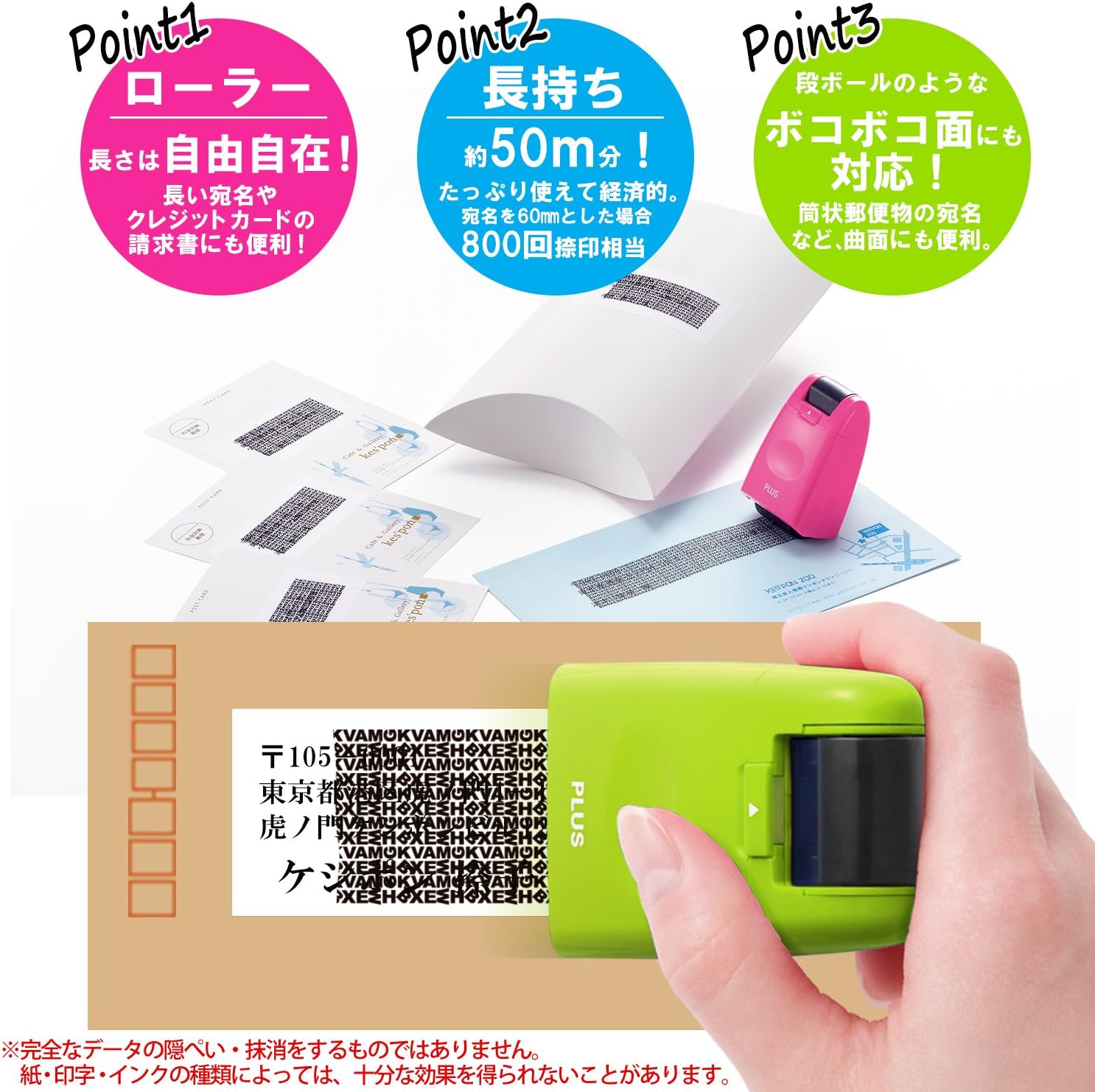 PLUS Kespon Guard Your Id Roller Stamp Green – BigaMart