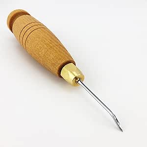 Amazon.com: Leathercraft Shoemaker Cobbler Triangular Tip Curved Bent ...