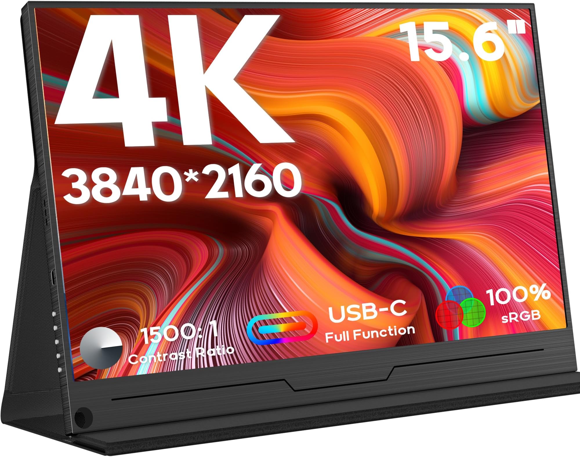 Amazon.com: MAGICRAVEN 4K Portable Monitor, 16" 3840x2400 IPS Laptop ...