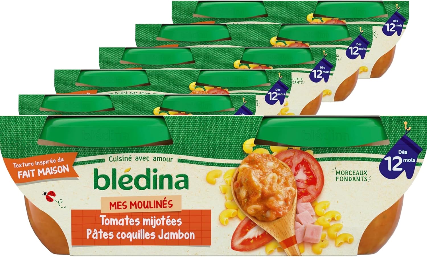 Blédina - Mes Moulinés - Repas Bébé dès 12 Mois - 12 Plats Tomates ...