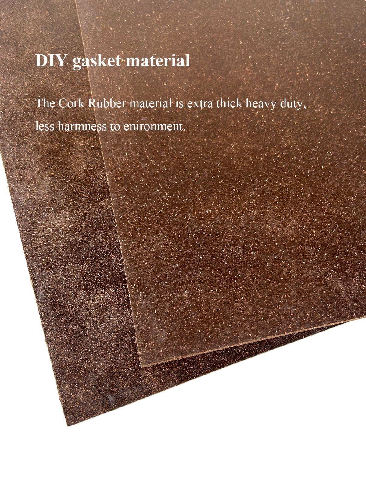 Snapklik.com : Gasket Material Cork Rubber Paper Sheet For Gasoline ...