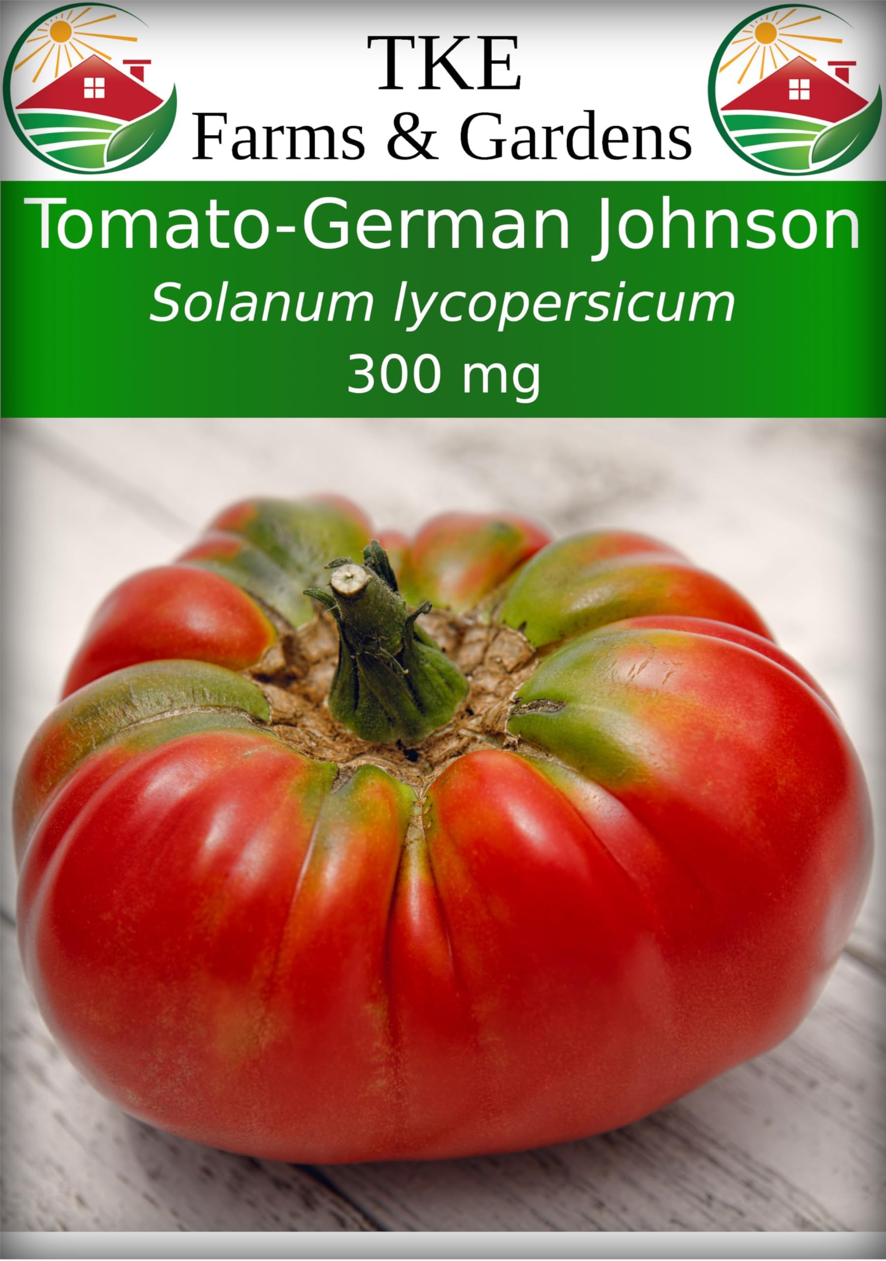 Amazon.com : 75+ German Johnson Tomato Seeds- Heirloom Variety : Patio ...