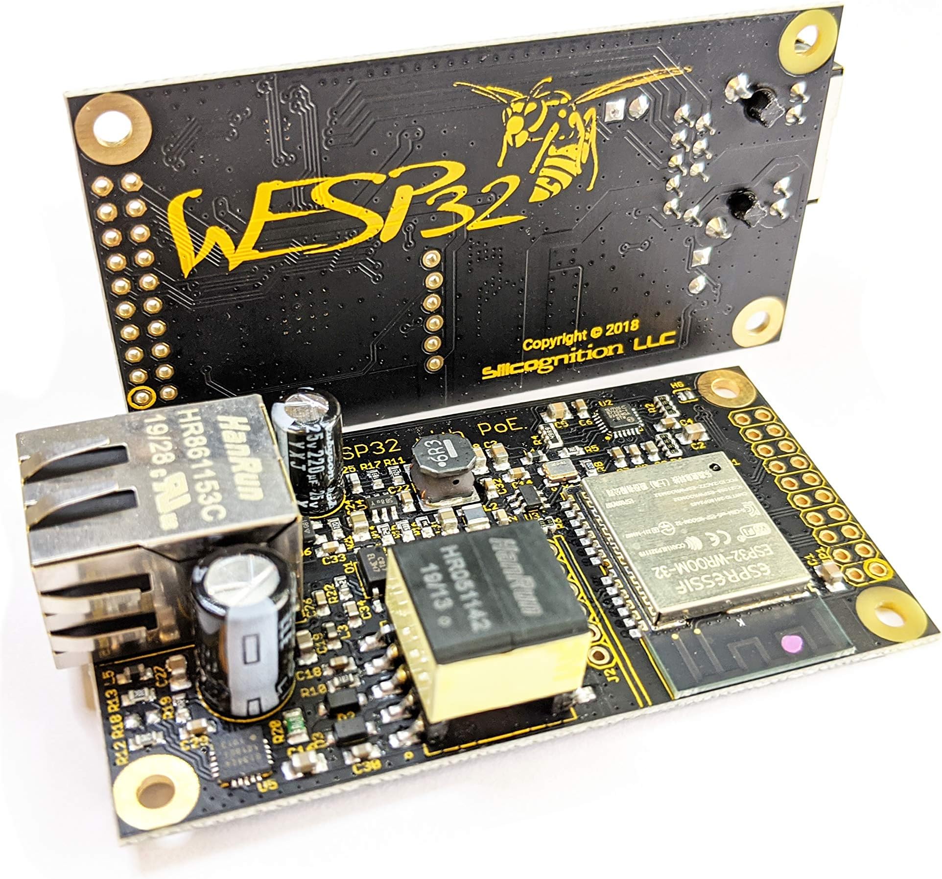 Amazon.com: Silicognition wESP32 - ESP32 with Isolated Ethernet and 13W IEEE 802.3at PoE, 16MB ...