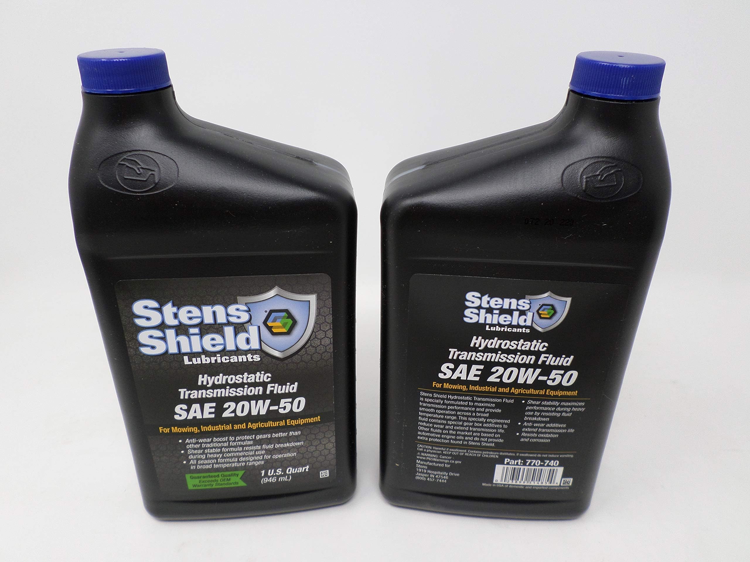Amazon.com: Stens Shield 770-740 SAE 20W-50 Hydrostatic Transmission ...