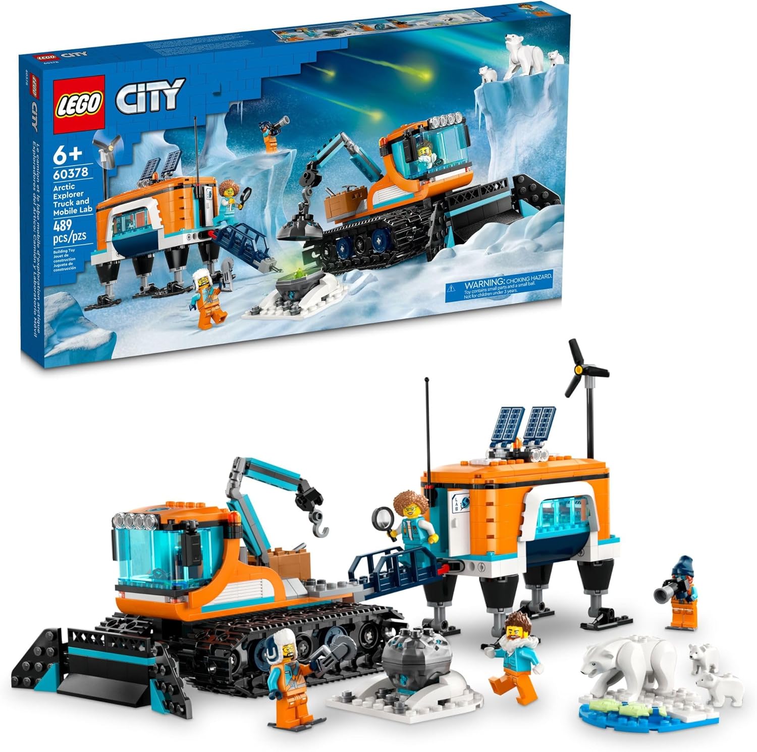 Amazon.com: LEGO City Exploration Arctic Explorer Truck and Mobile Lab ...