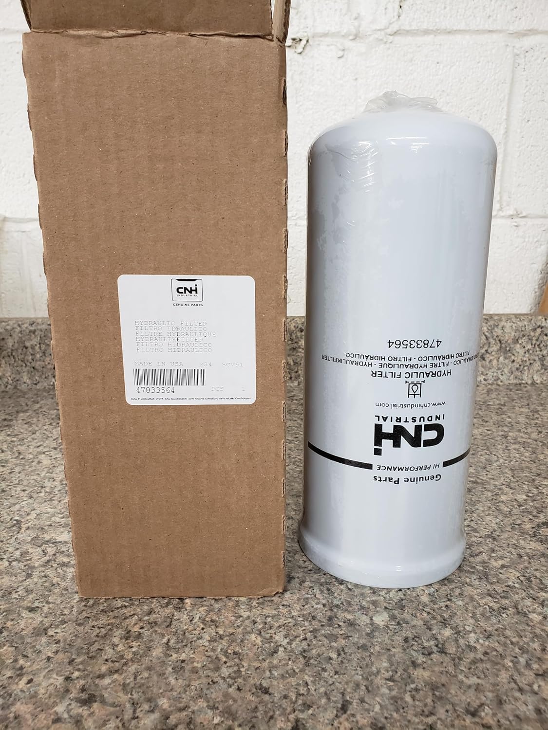Amazon.com: Generic CNH Industrial Hydraulic Filter (47833564) for ...