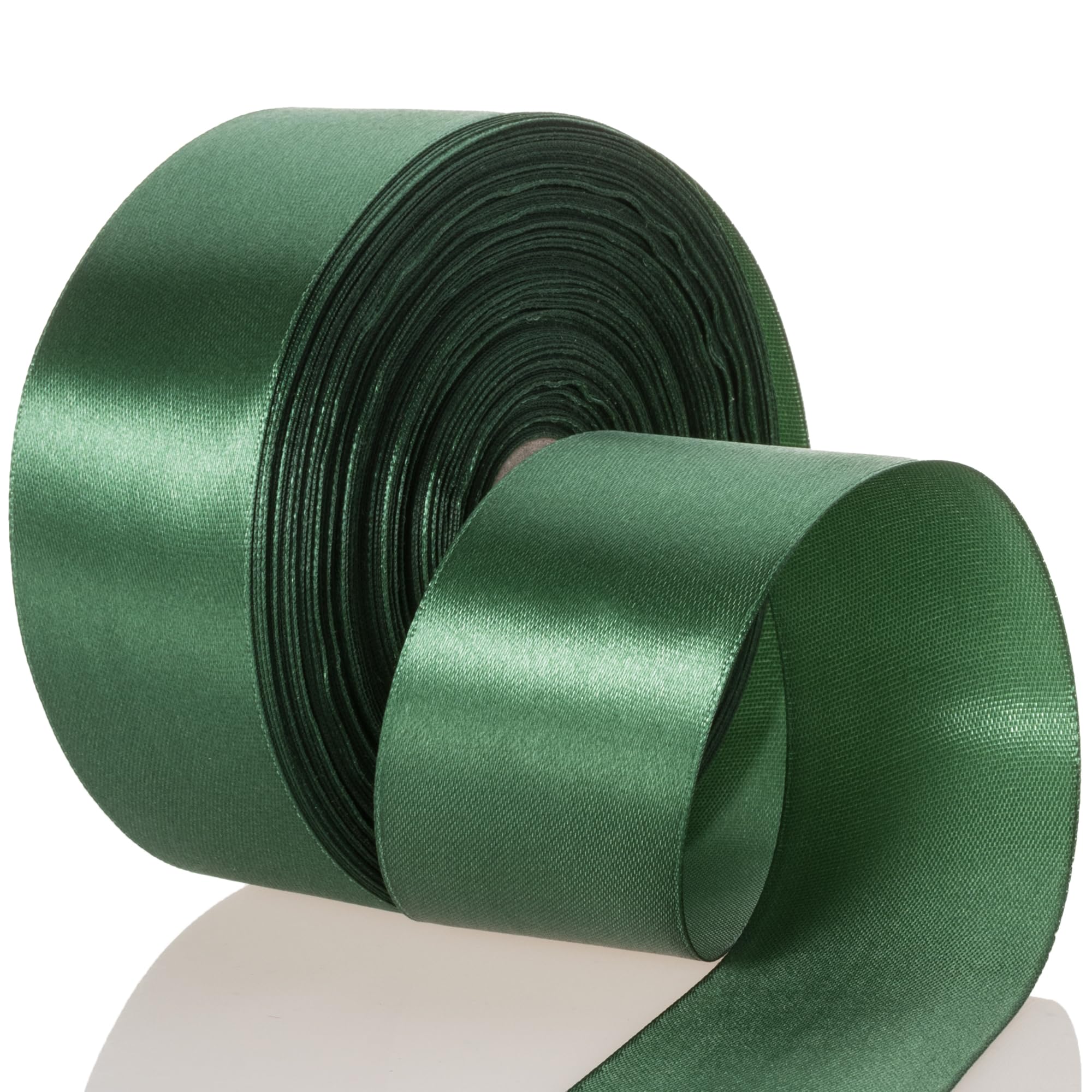 Amazon.com: GIYOMI 50 Yards 1 1/2 Inch Forest Green Satin Ribbon ...