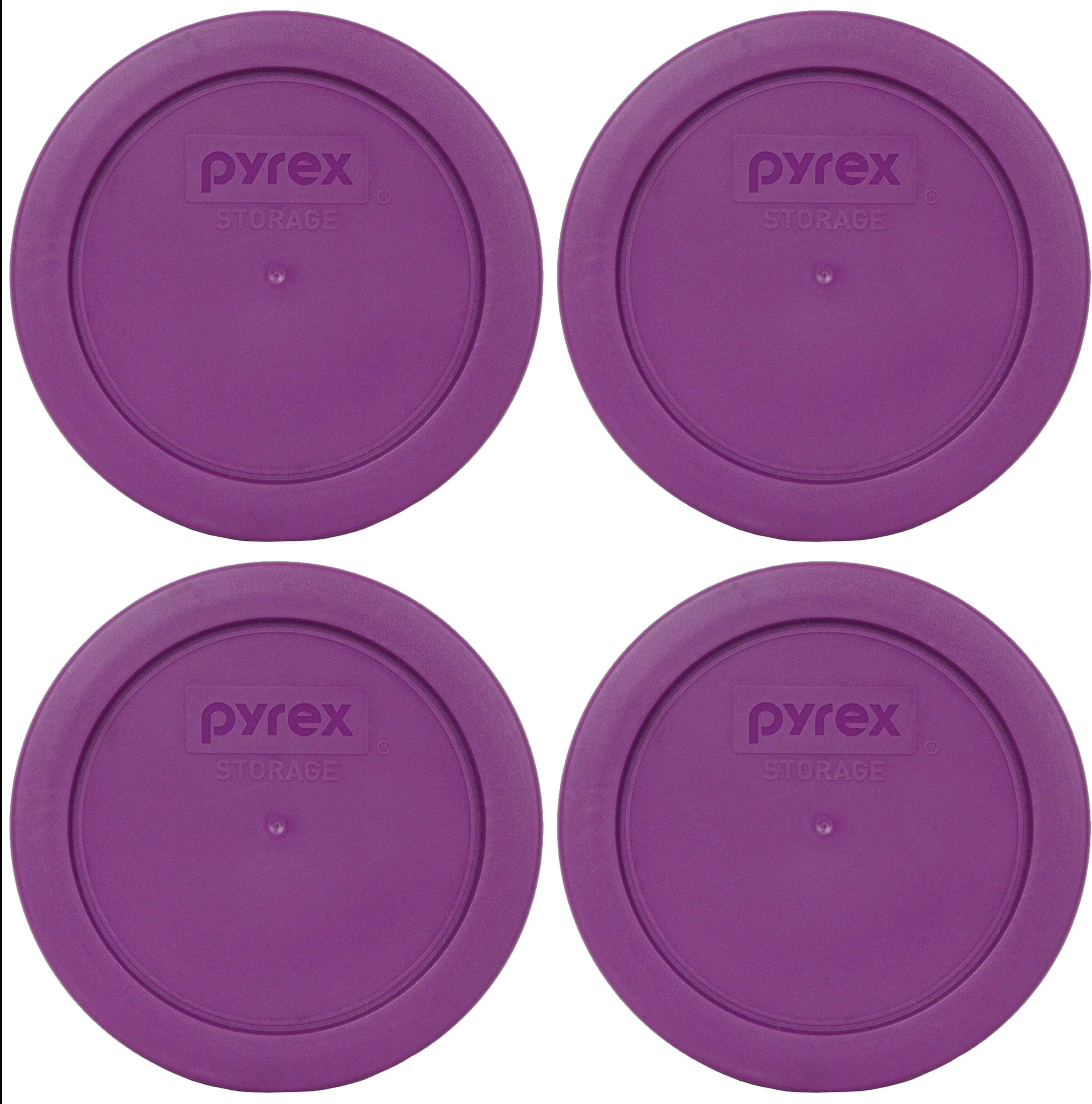 Amazon.com: Pyrex Blue 2 Cup Round Storage Cover #7200-PC for Glass ...