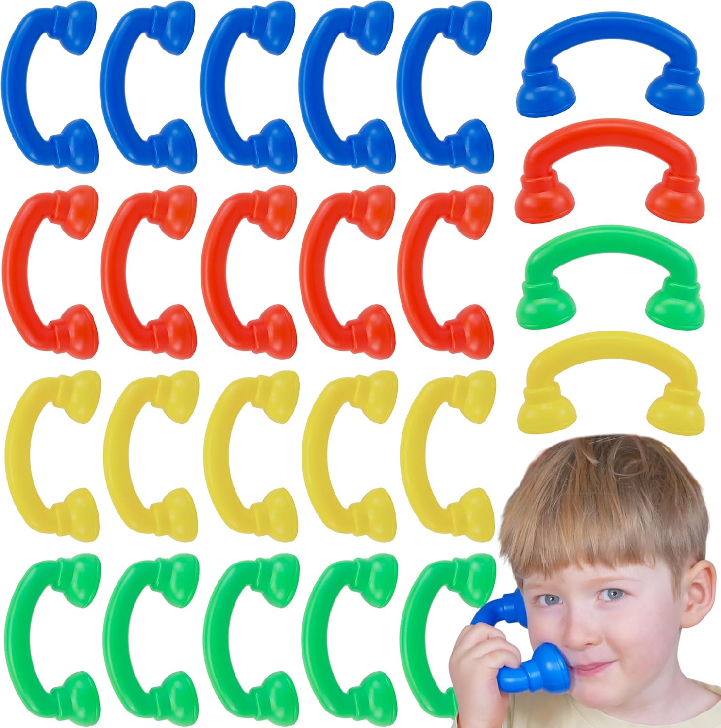 A+ Assets Whisper Phones - (24-Pack) Reading Aid for Kids, Toddlers ...