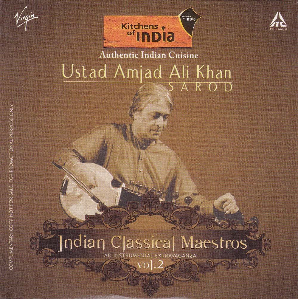 Ustad Amjad Ali Khan: Sarod (Indian Classic Maestros, Vol. 2) - Amazon ...