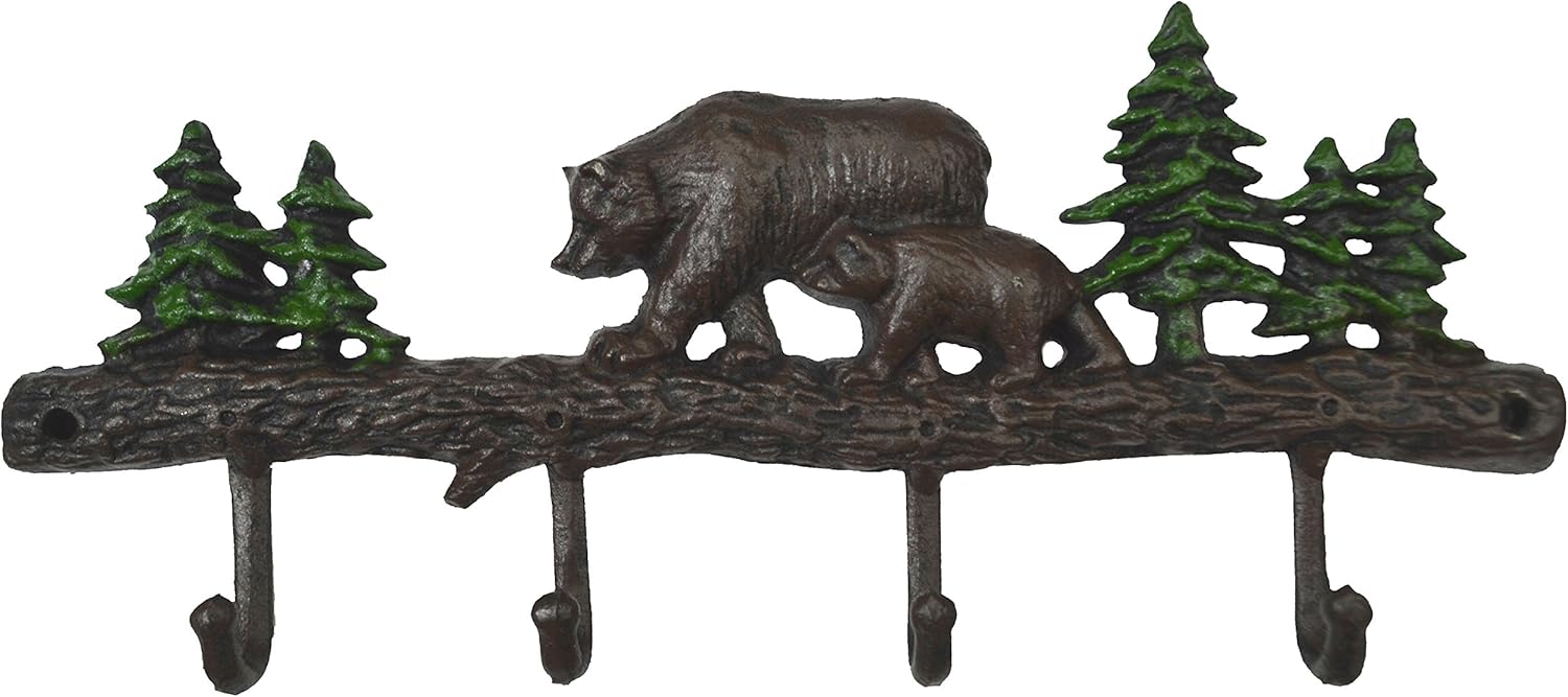 Lulu Decor Bear Key Holder and Coat Hook (Bear) : Amazon.ca: Home
