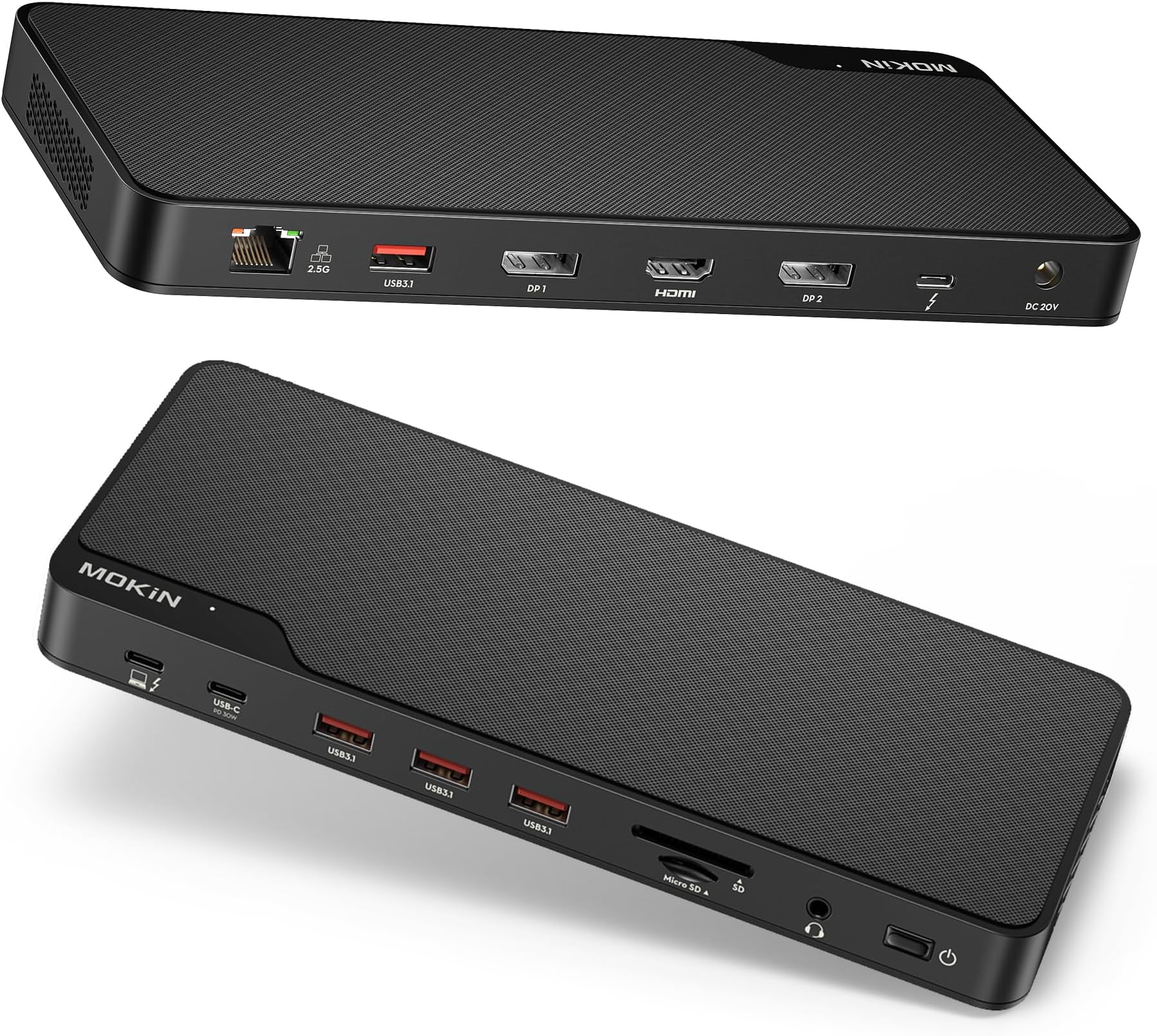 Amazon.com: VisionTek VT4000 Universal Dual 4K Laptop Monitor Docking ...