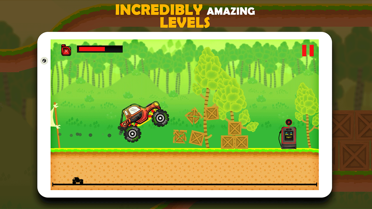 Extreme Monster Wheels : Truck Game - App on the Amazon Appstore