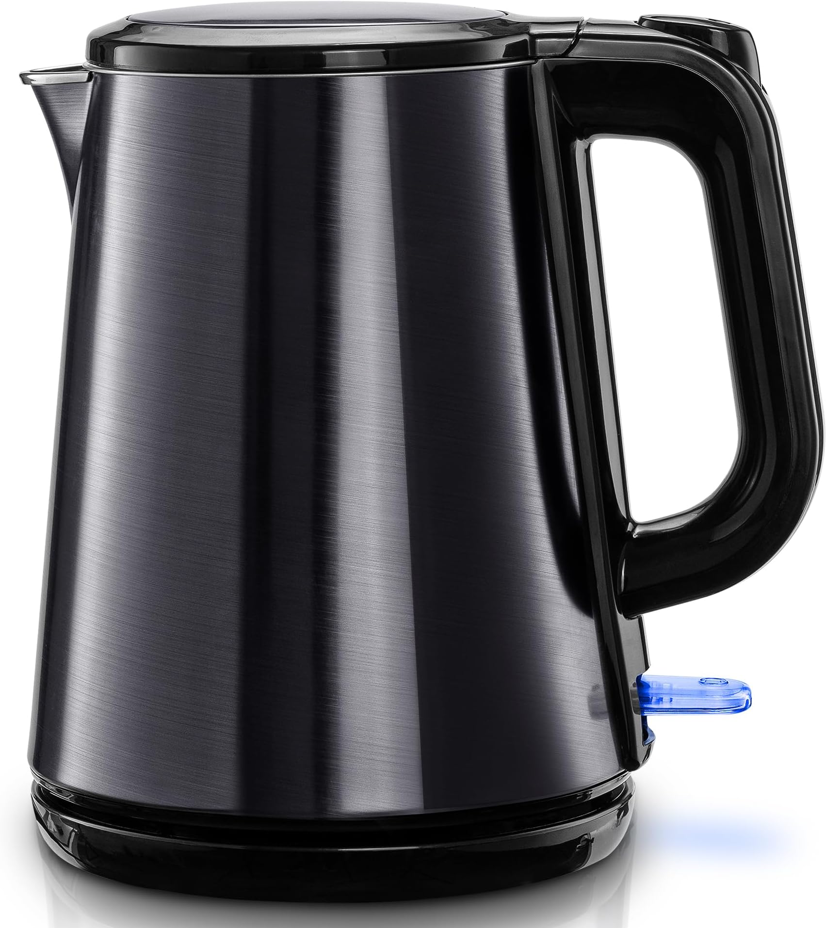 Amazon.com: Electric Kettle, 100% Stainless Steel Interior Double Wall ...