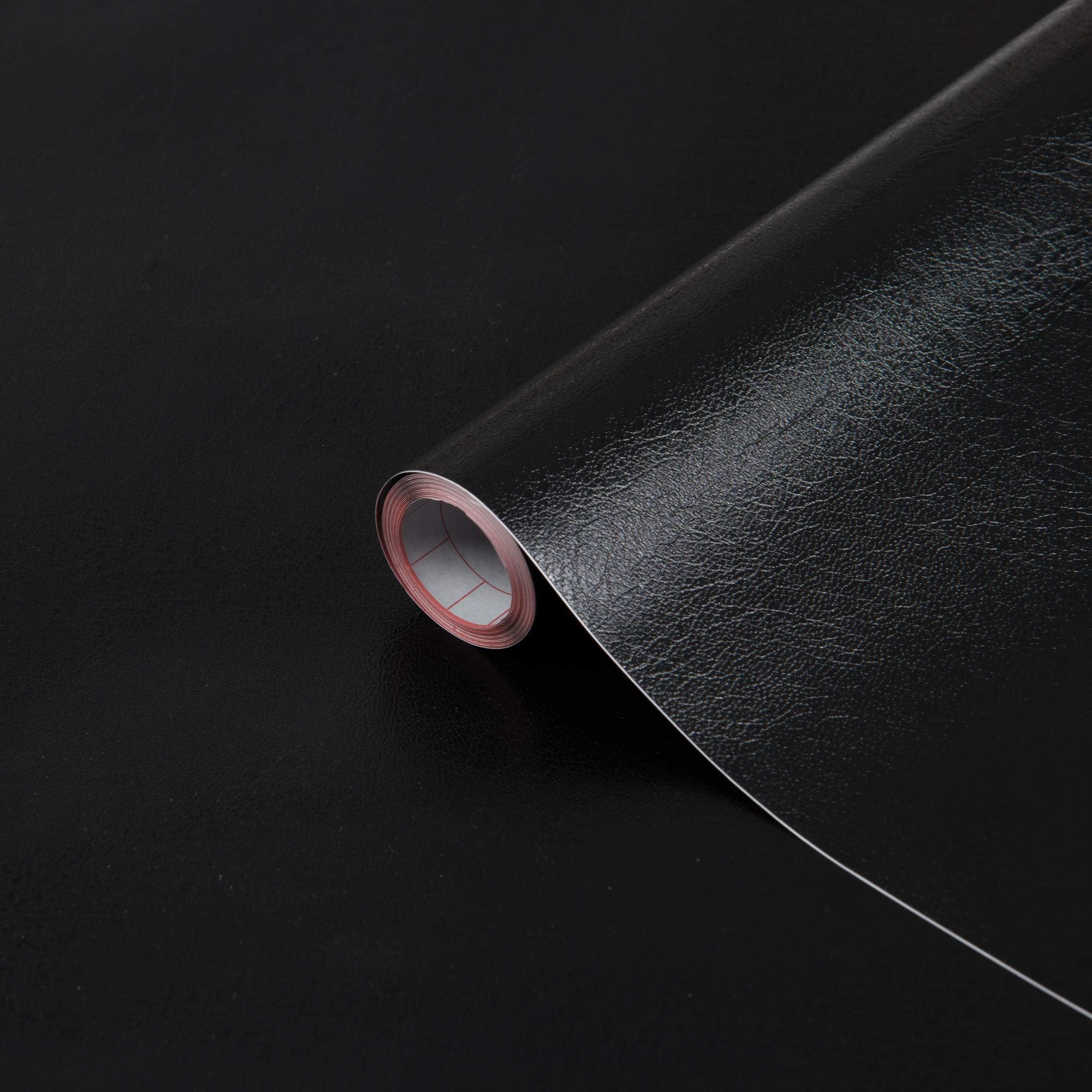 d-c-fix® Sticky Back Plastic (self adhesive vinly film) Black Leather ...