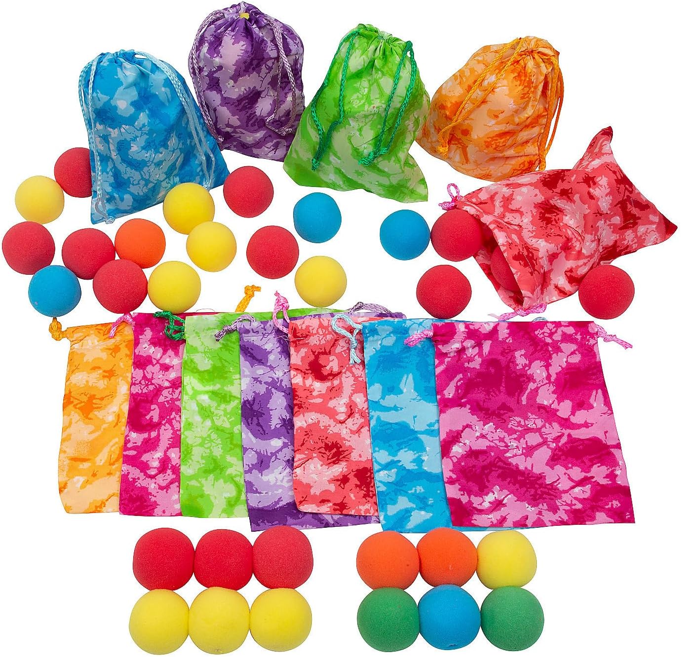 Amazon.com: Fun Express Sponge Ball Fight Game Kit Assortment May Vary ...