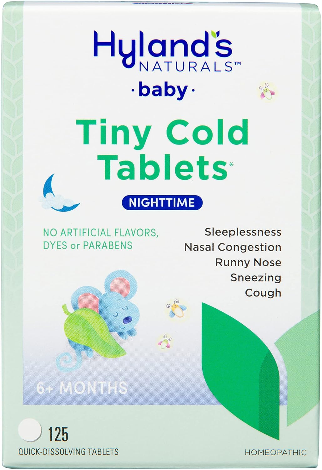 Amazon.com: Hyland's Naturals Baby Tiny Cold Tablets, Nighttime, Infant ...