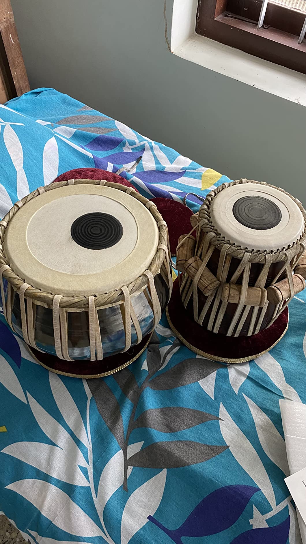 Archi Musicals Tabla Set, Basic Tabla Drums Set, Steel Bayan, Dayan ...