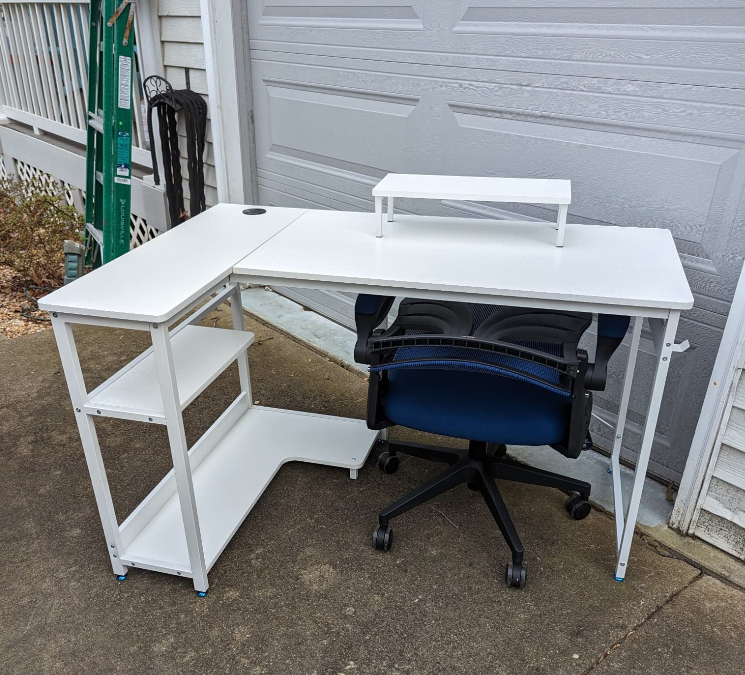 $18/mo - Finance ODK 48 Inch Small L Shaped Gaming Computer Desk with ...