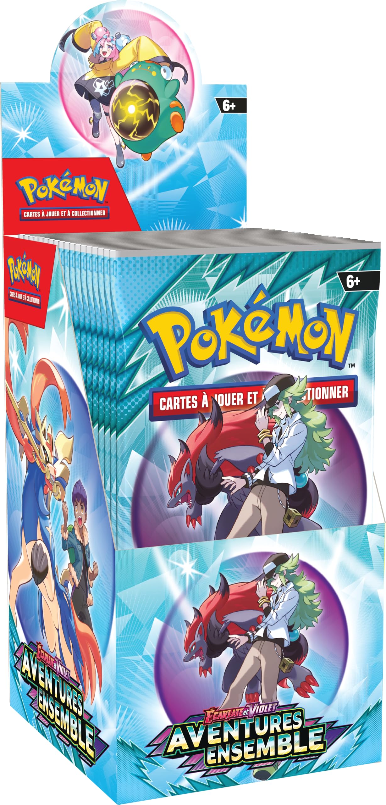Pokémon TCG: Scarlet & Purple Booster Display - Adventures Together (18 ...