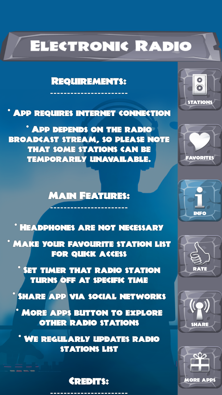 Electronic Radio - App on Amazon Appstore