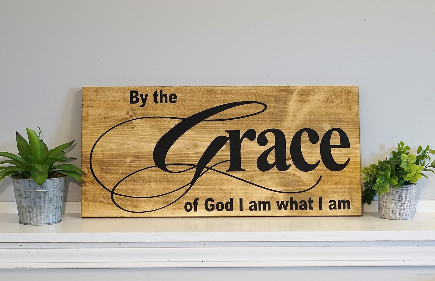 Amazon.com : HOUVSSEN Wood Signs for Crafts Christian Home Decor by The ...