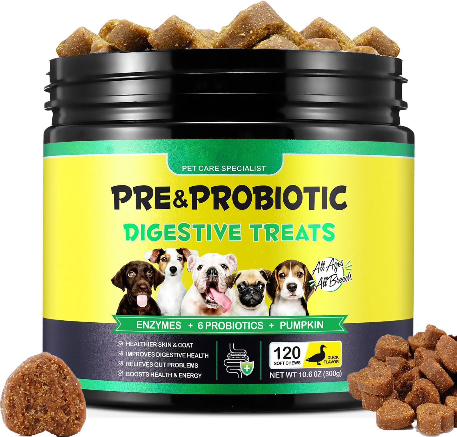 Amazon.com : Probiotics for Dogs,Dog Probiotics for Dogs Digestive ...