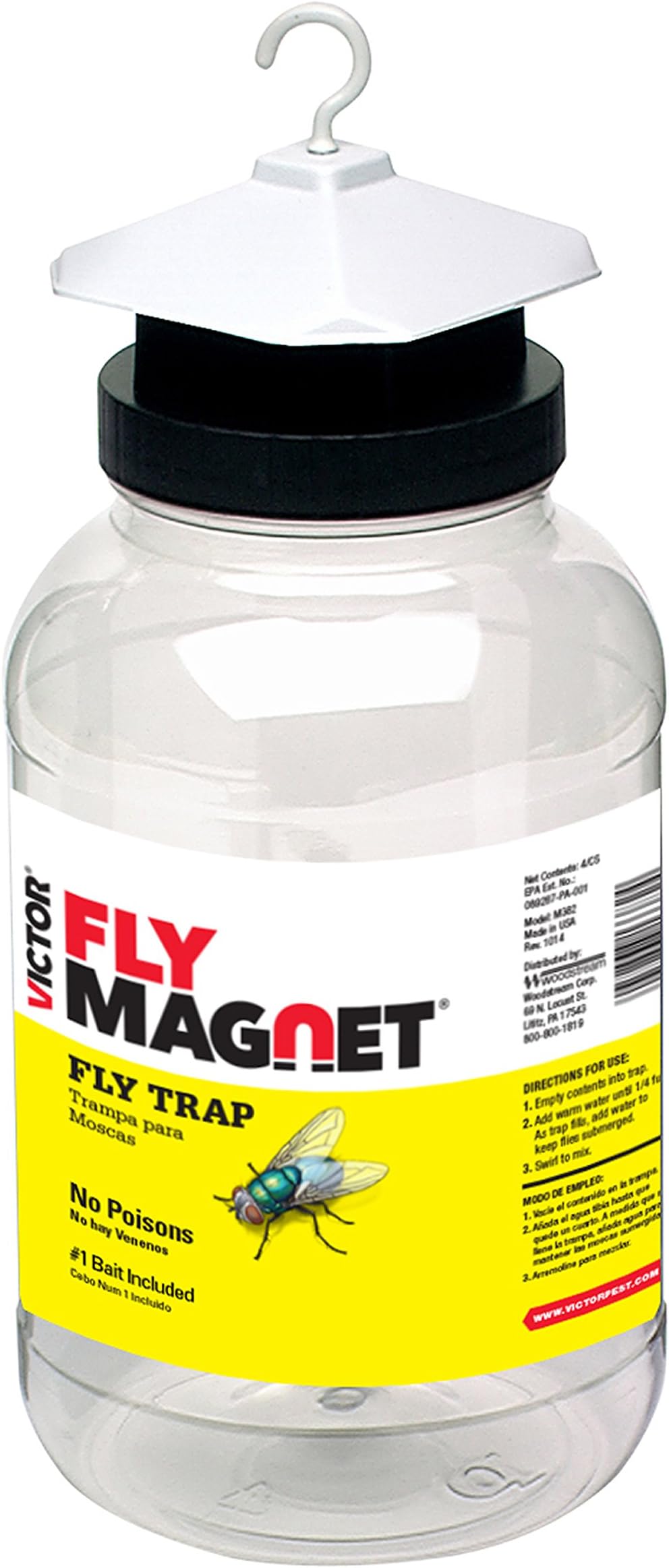 Amazon.com : Safer Brand Victor M382 Fly Magnet Trap, 1 Gallon with ...