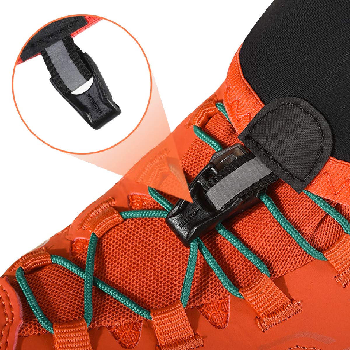 Snapklik.com : Azarxis Low Trail Gaiters Shoe Covers Wrapid Gators For ...