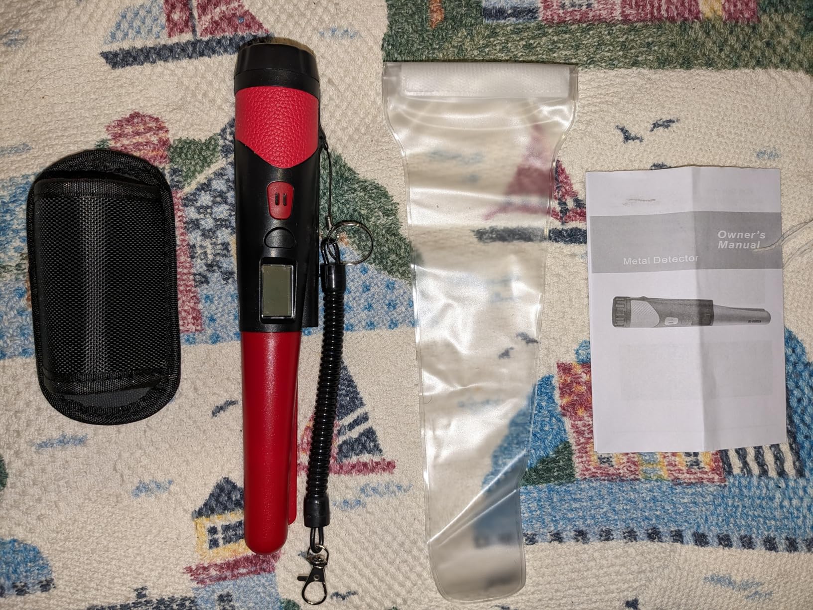 Amazon.com : Hancaner Handheld Metal Detector Coins Positioning Device ...