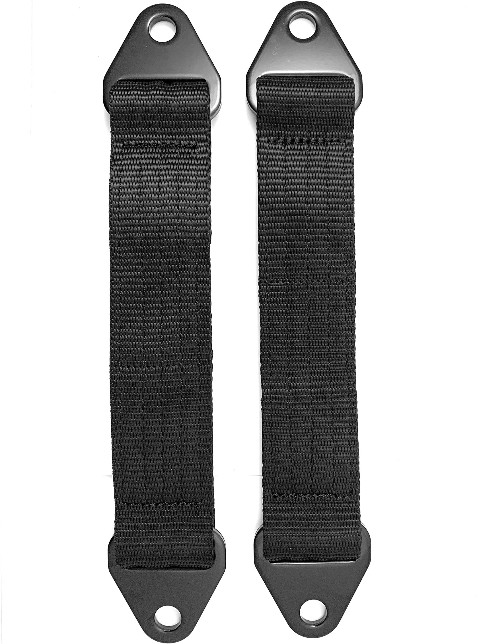 Amazon.com: Suspension Limit Straps for Shocks Heavy Duty Blackout (21 ...