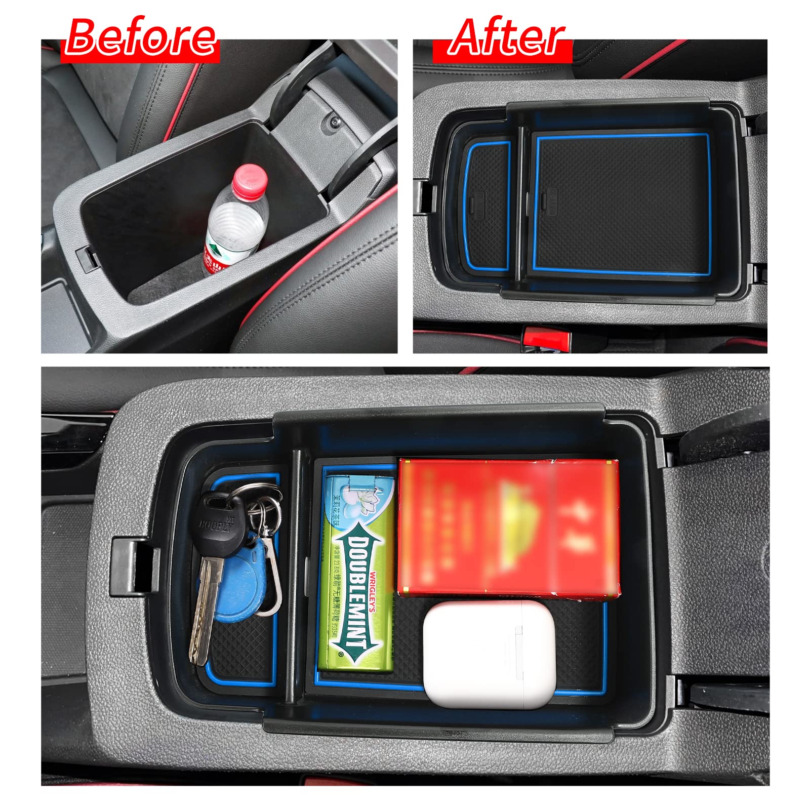 Snapklik.com : Smabee Center Console Organizer Tray, For Chevy Trax ...