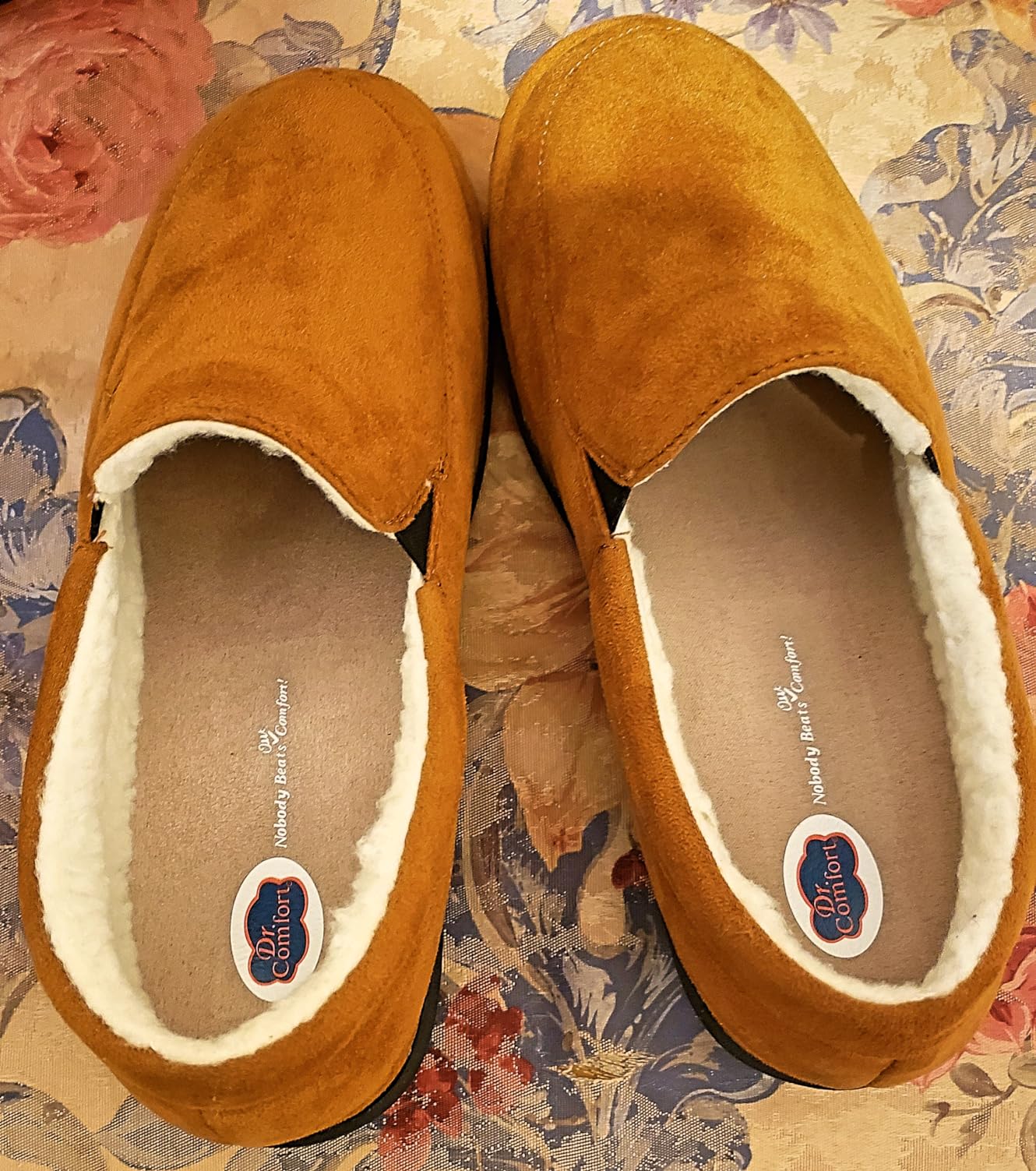 Amazon.com | Dr. Comfort Men's Relax Therapeutic Slippers | Shoes