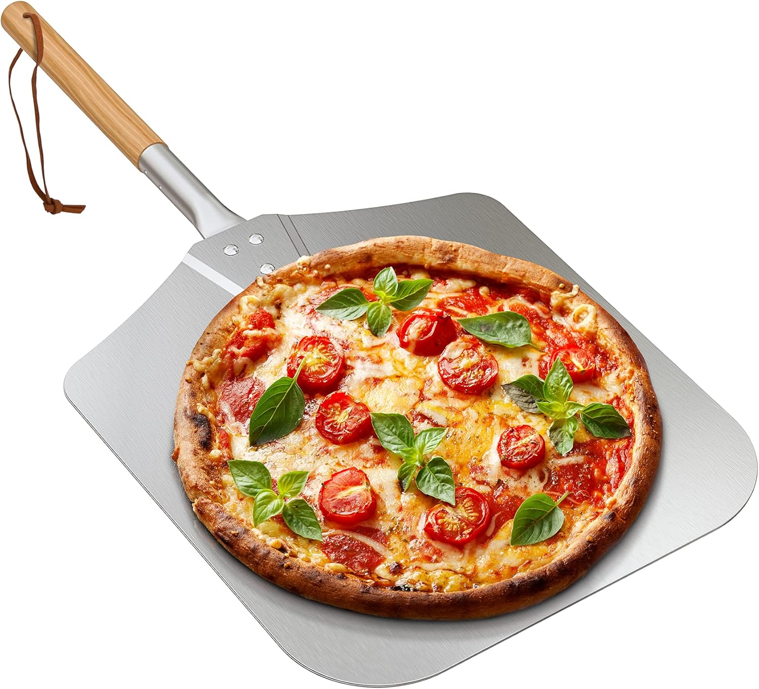 Amazon Onlyfire 28 Long Metal Pizza Peel With Wooden Handle For Amazon Onlyfire 28 Long Metal Pizza Peel With Wooden Handle For