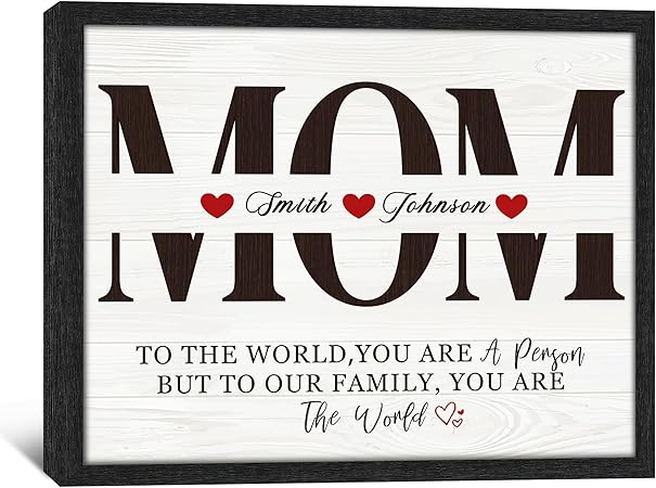 Amazon.com: YUNART Personalized Mothers Day Unique Gifts for Mom from ...