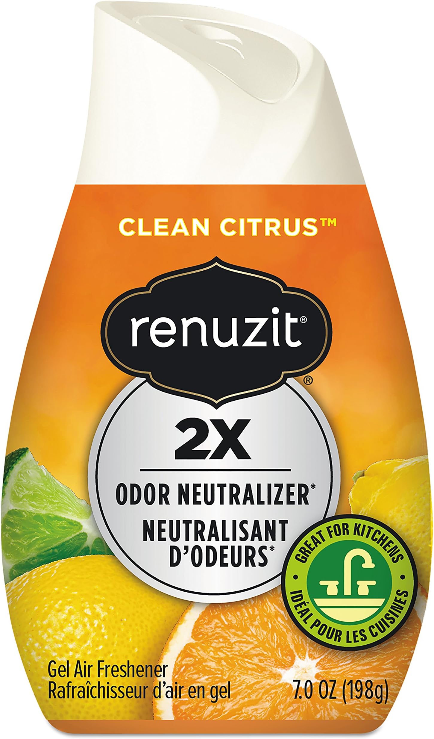 Renuzit 35000CT Adjustables Air Freshener, Citrus Sunburst, 7 oz Cone ...