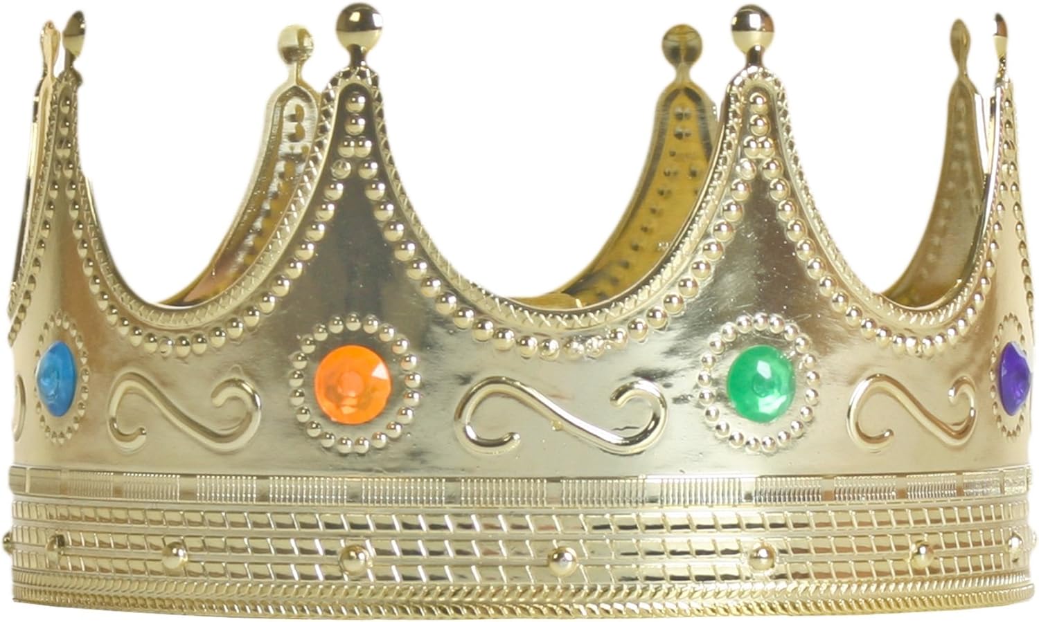 Amazon.com: Loftus International Star Power Royalty Jeweled King Crown ...
