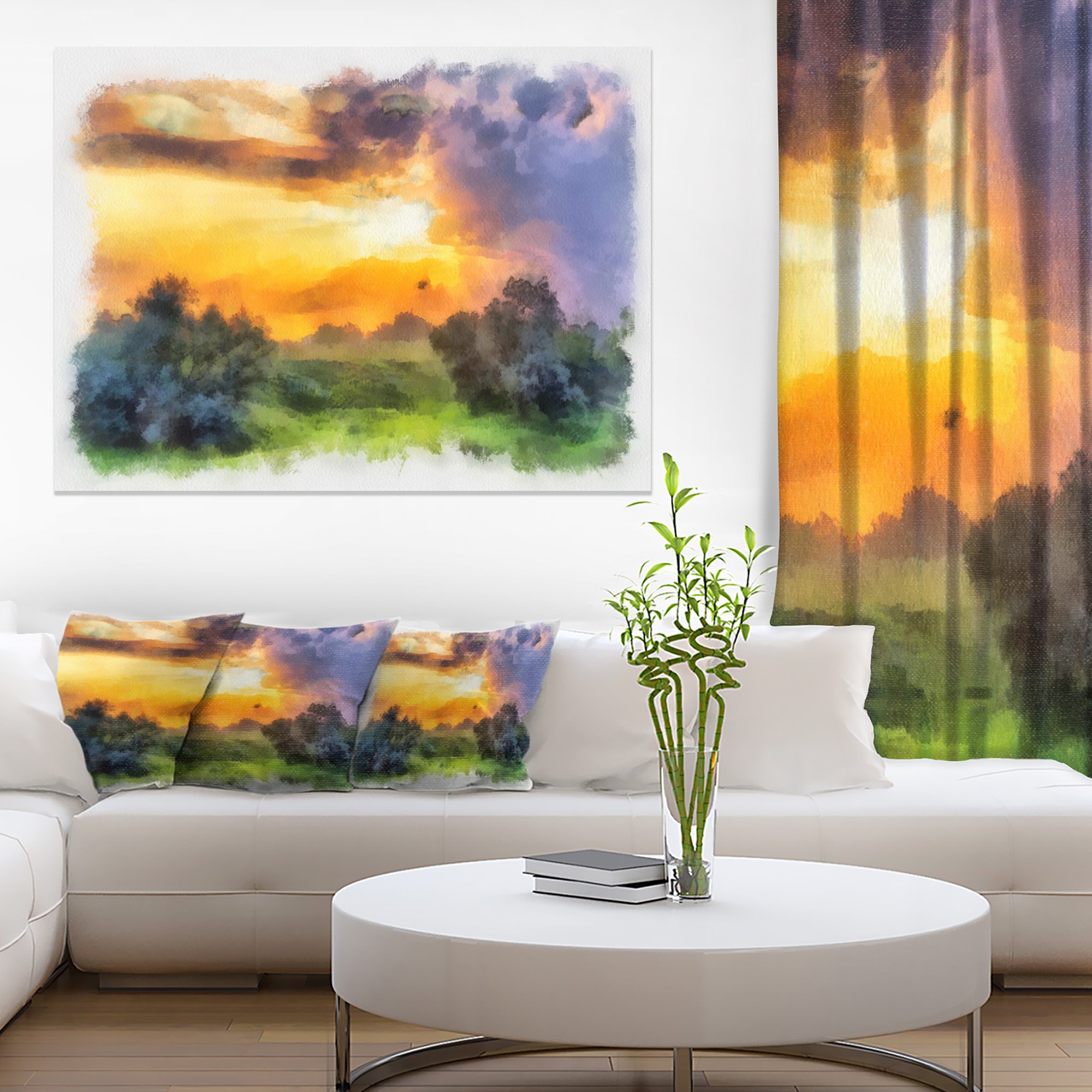 Beautiful Landscape Watercolor Paintings