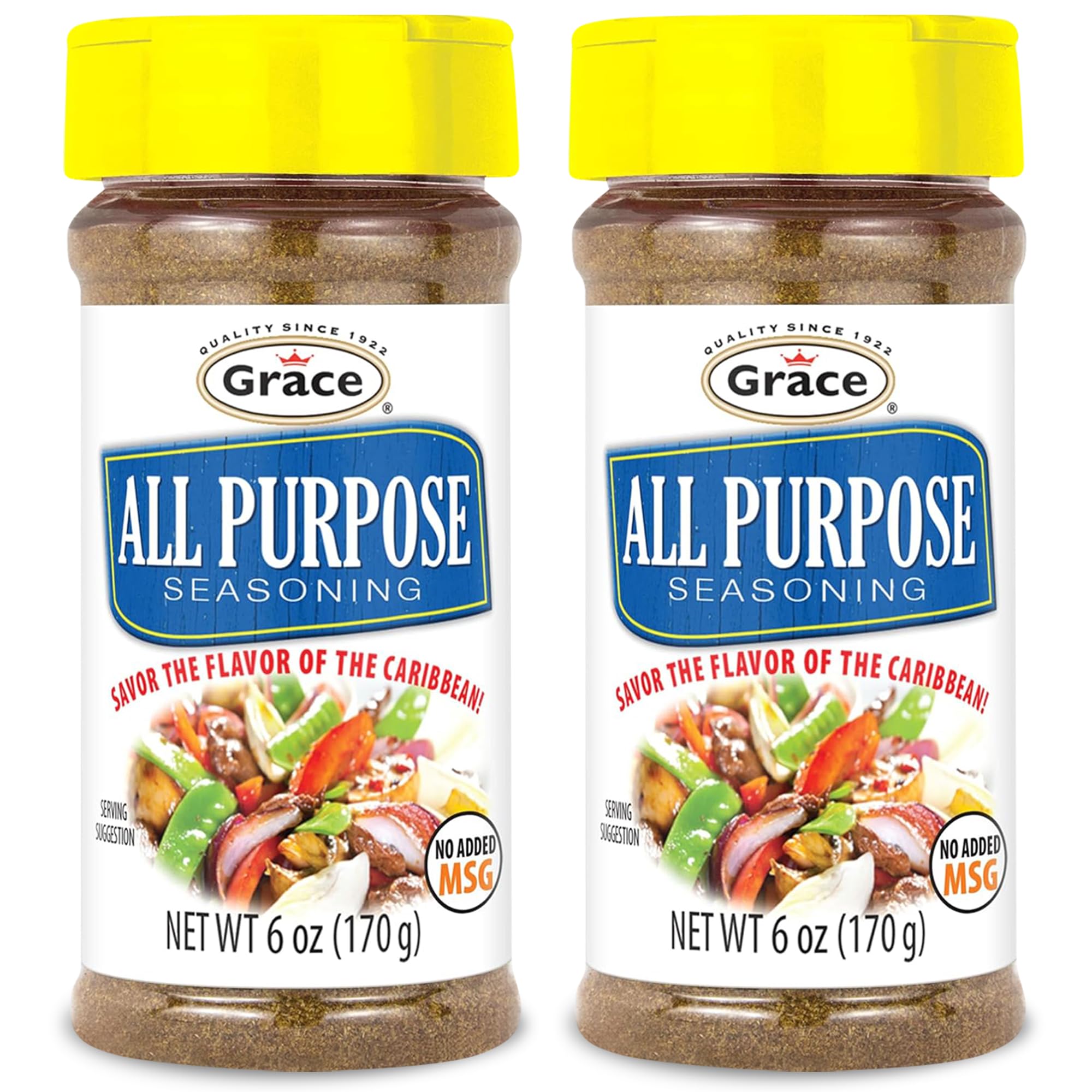 Amazon.com : Grace All Purpose Seasoning 6oz - 2 Pack - Savor the ...