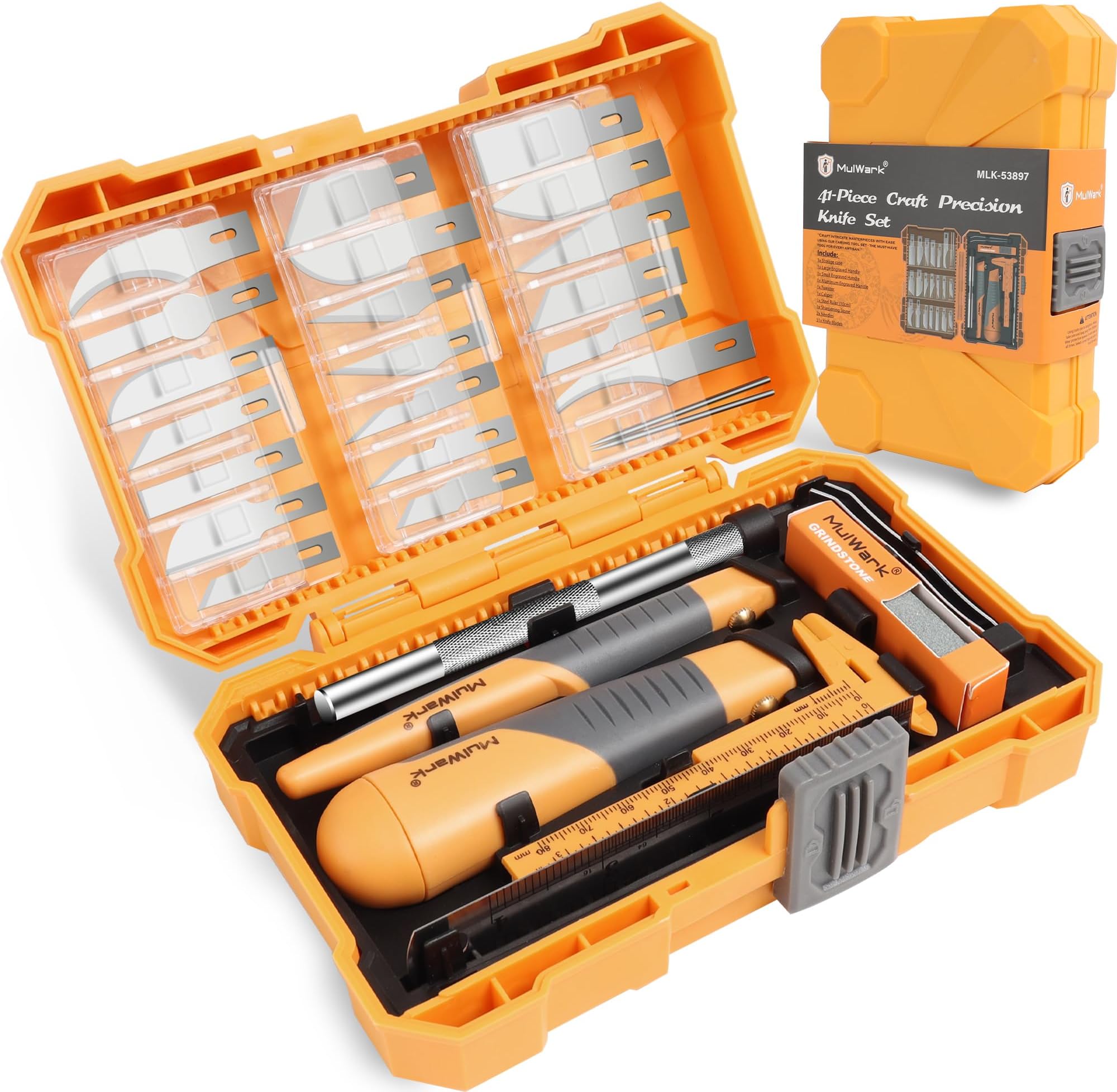 Amazon.com: FASTPRO 40-Piece Precision Hobby Knife Set, 3pcs Craft ...