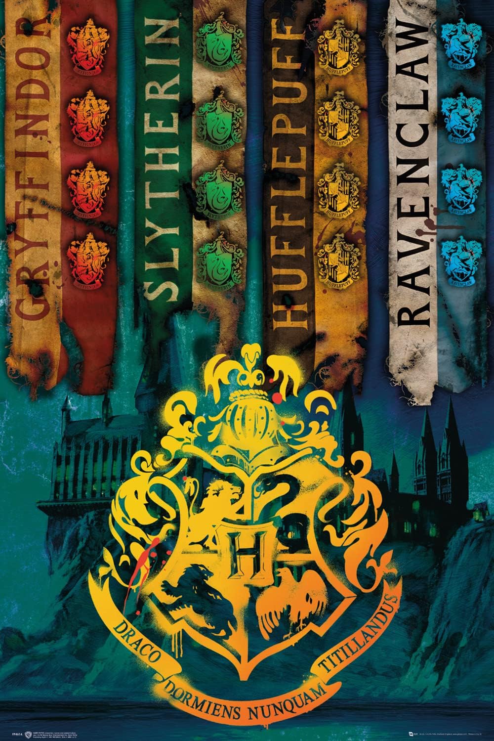 GB eye Harry Potter Marauder's Map 61 x 91.5cm Maxi Poster : Amazon.co ...