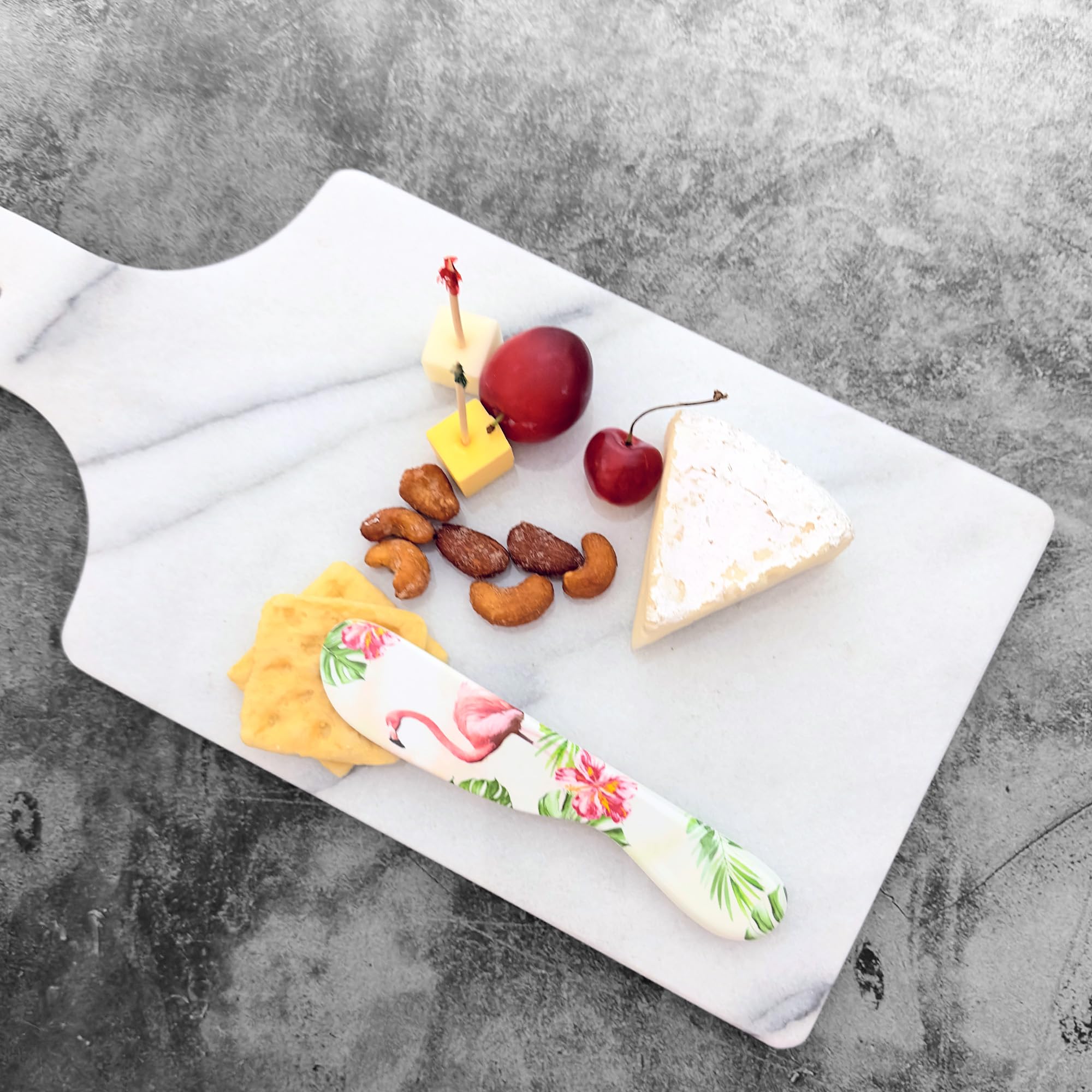 Snapklik.com : ware Flamingo Cheese Spreader Set, Melamine Multipurpose ...