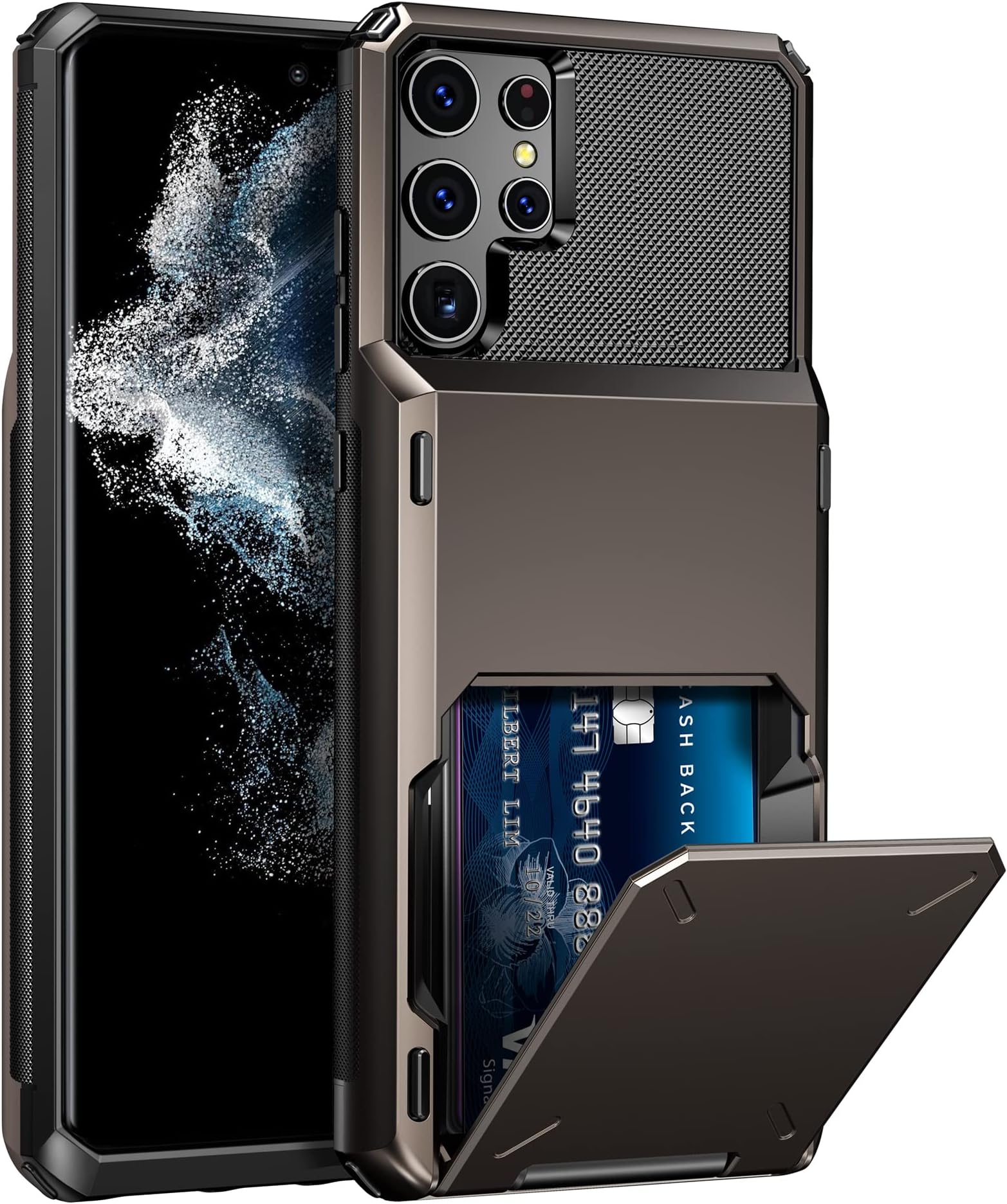 Vunake for Samsung S22 Ultra Case with Card Holder S22 Ultra Wallet ...