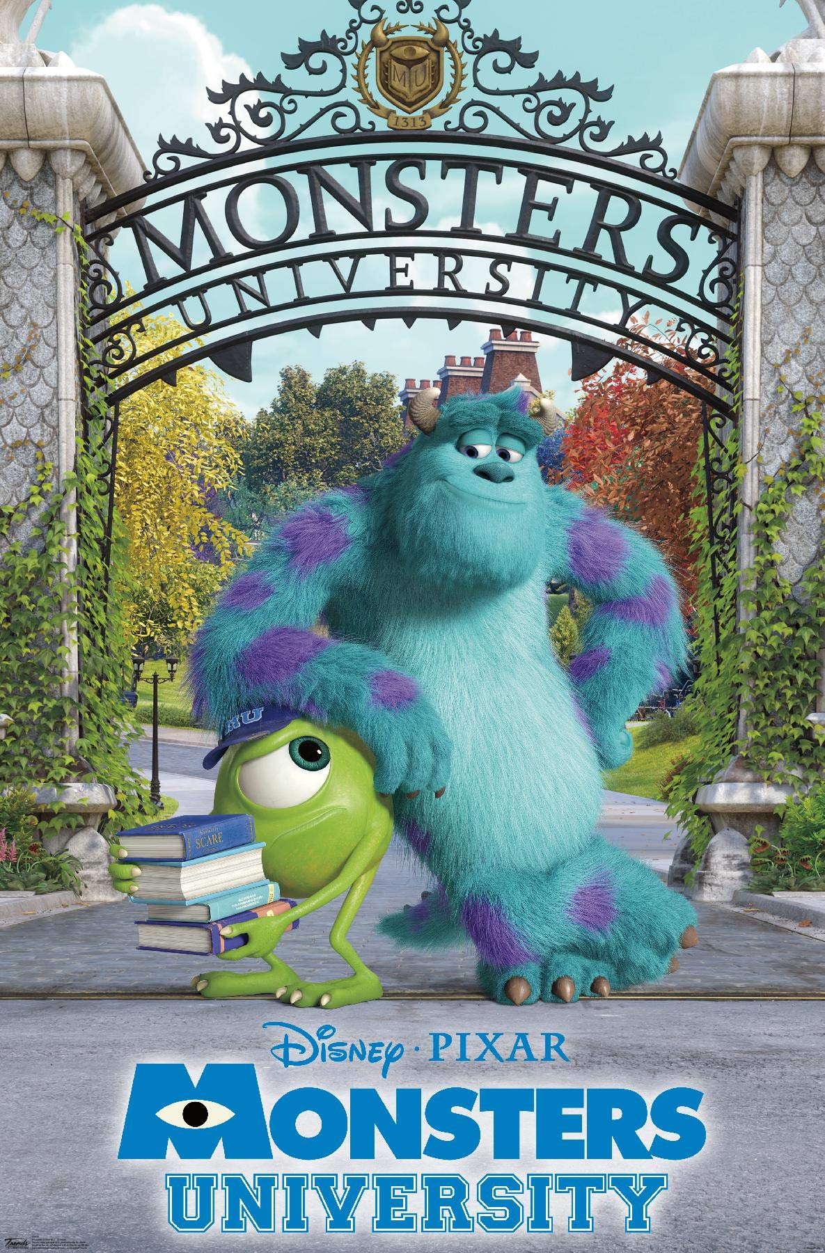 Monster University Movie Poster