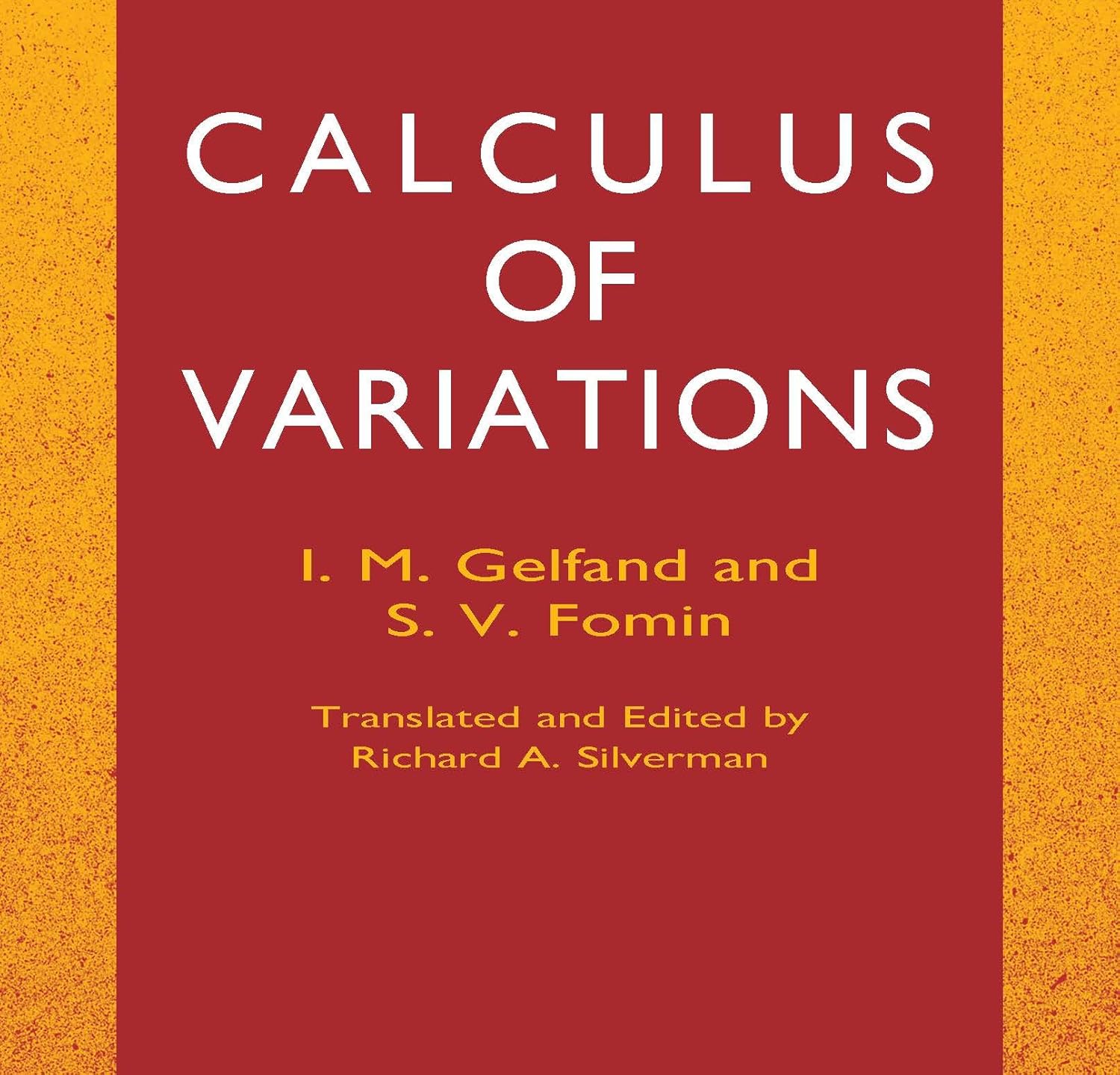 Calculus of Variations (Dover Books on Mathematics) , Gelfand, I. M ...
