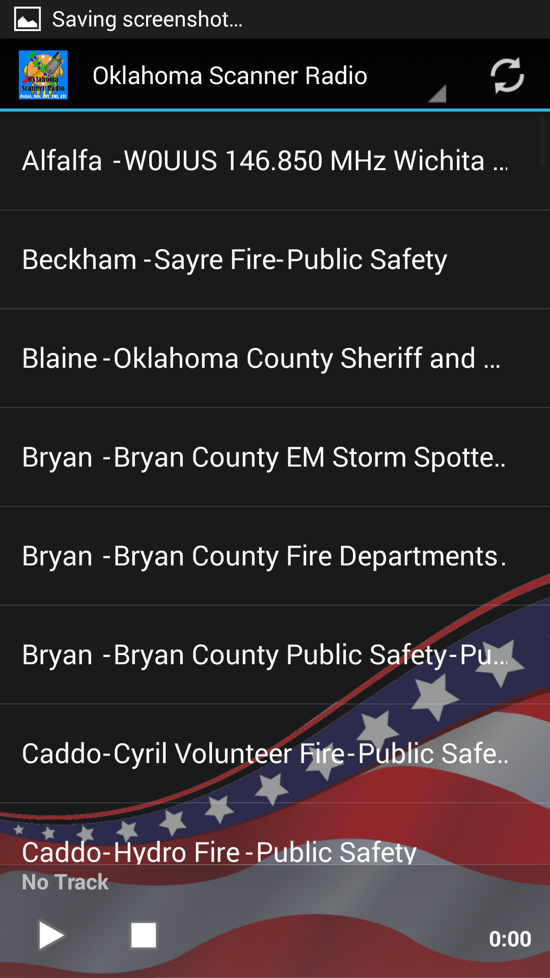 Oklahoma Scanner Radio FREE - App on Amazon Appstore