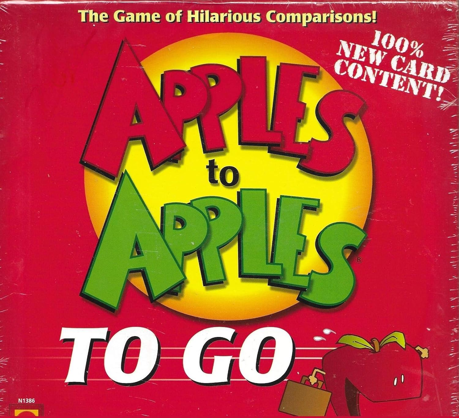 Apples to Apples to Go -The Game of Hilarious Comparisons, Board Games ...