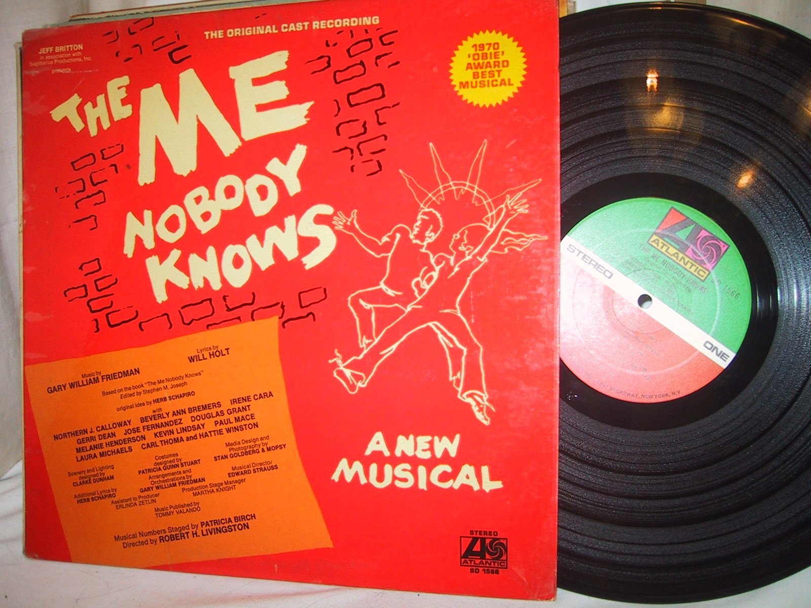 Amazon.com: ME NOBODY KNOWS (ORIGINAL CAST LP VINYL, 1970): CDs & Vinyl
